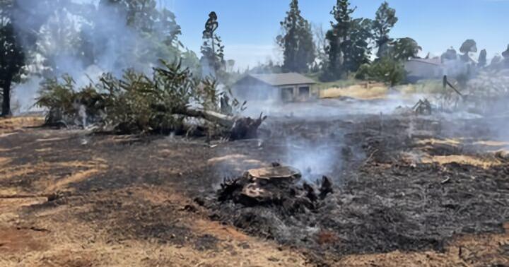 Firefighters stop forward progress of vegetation fire in Paradise ...