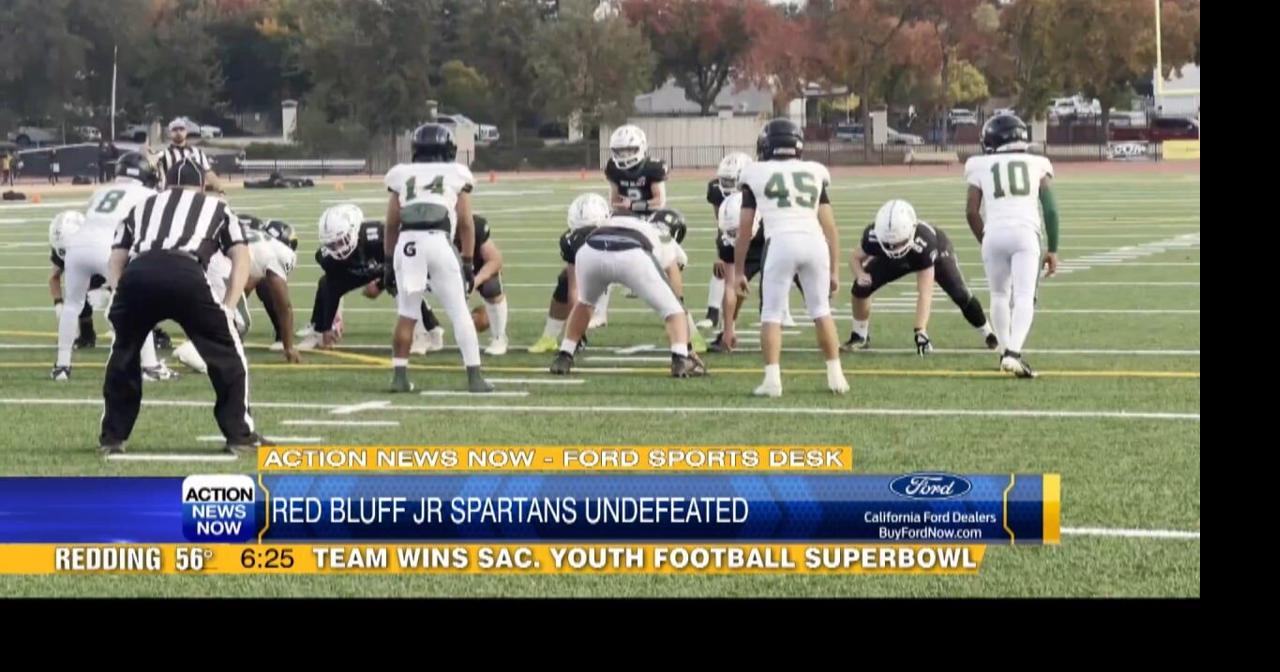 Red Bluff Jr Spartans football team win Sacramento Youth Football Super ...