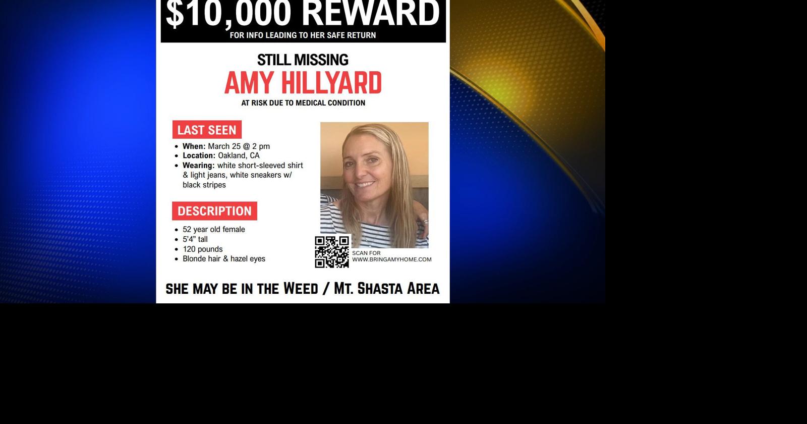 $10,000 reward offered for information on whereabouts of missing ...
