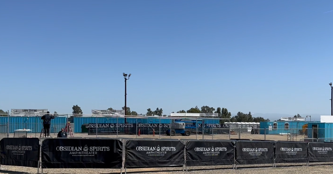 Live music returns with improvements at Obsidian Spirits Ampitheater ...