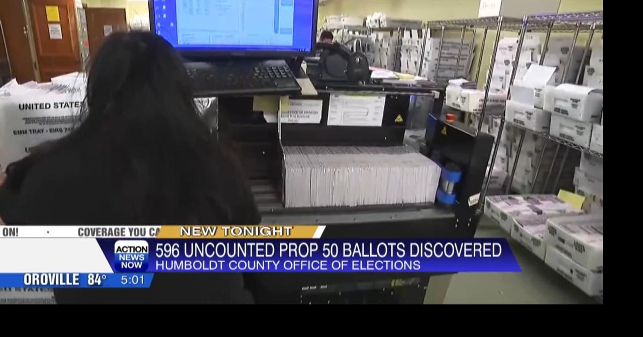 Humboldt County finds 596 sealed ballots from November election | Video ...