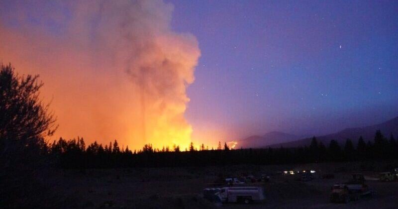 River Complex and Antelope Fire: Trinity Center and Coffee Creek areas ...