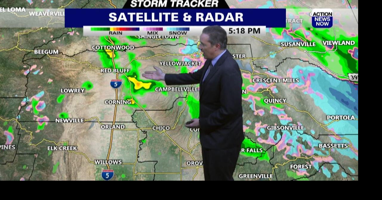 Storm Tracker Weather - Mild With More Light Valley Rain And Mountain ...