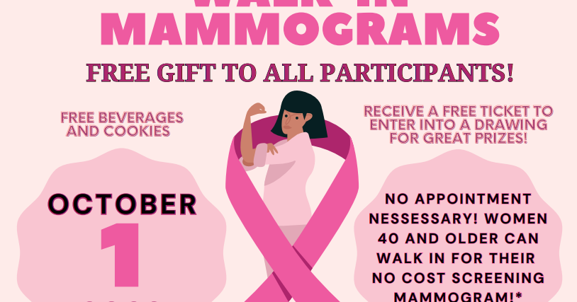 Orchard Hospital is hosting a walk-in mammogram day on Sunday | News ...