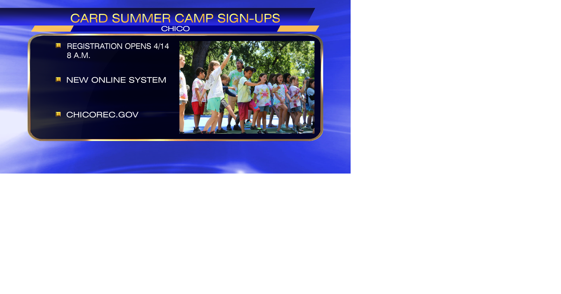 Chico Area Recreation and Park District summer camps open for ...
