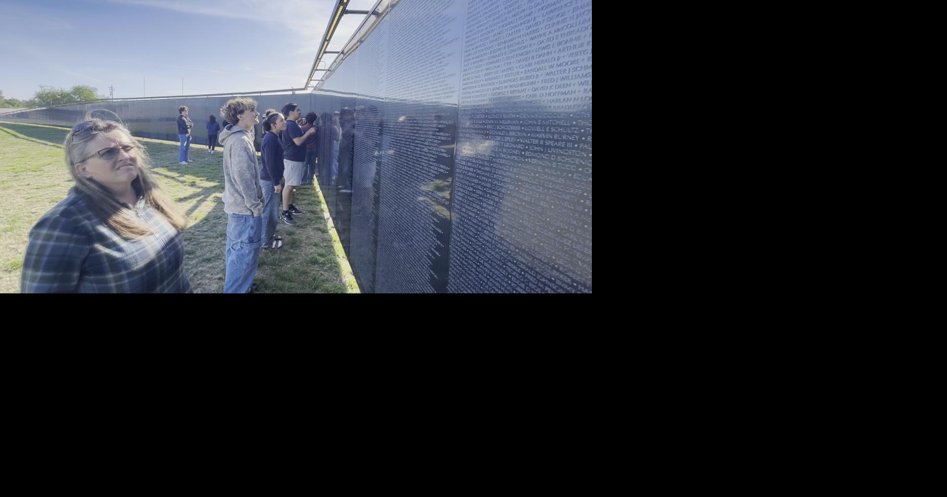 Generations connect with history as Vietnam Memorial replica visits ...