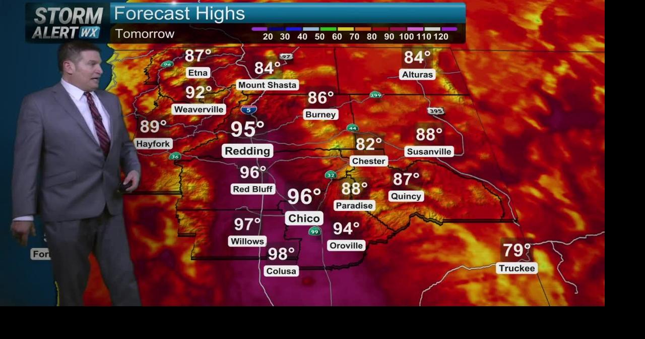 Storm Alert Weather Forecast: The new month starts off on the hot side ...