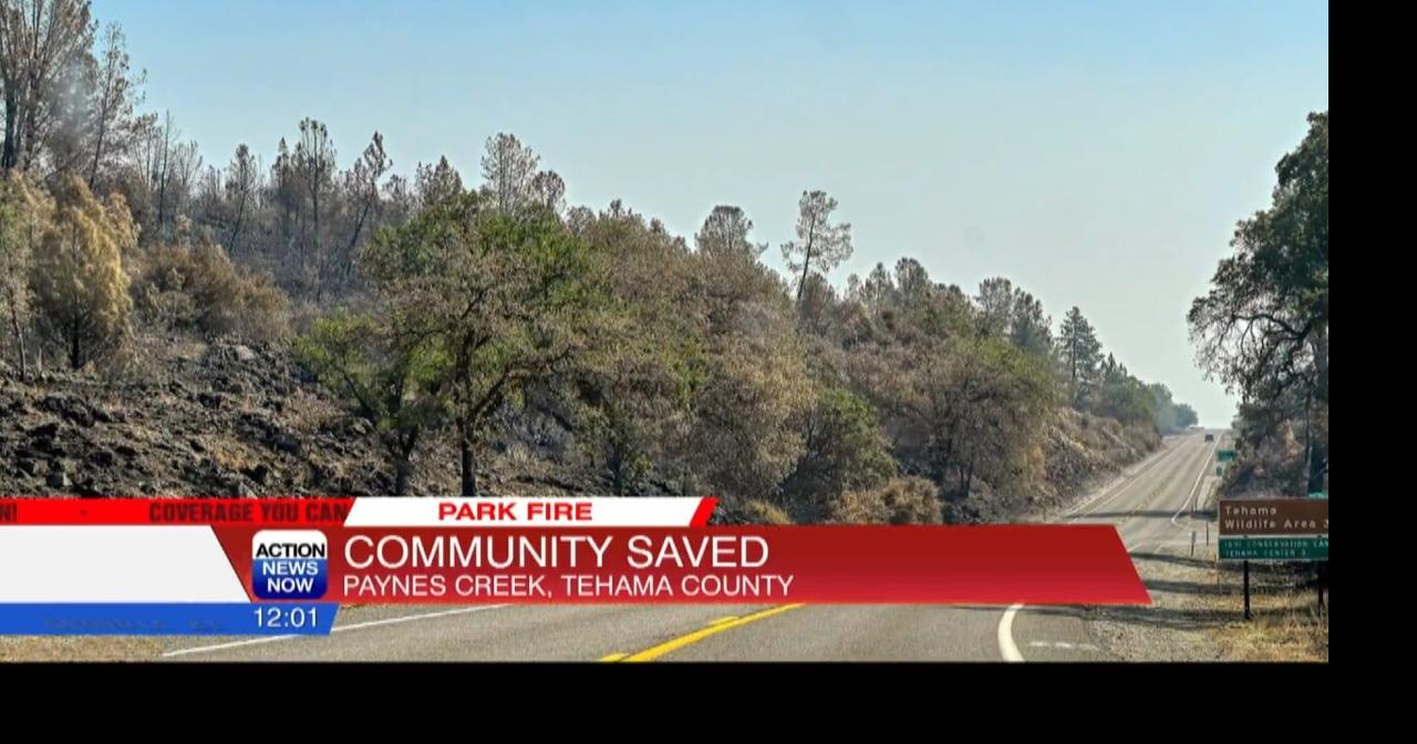 Park Fire: Fresh look at Paynes Creek | Video | actionnewsnow.com