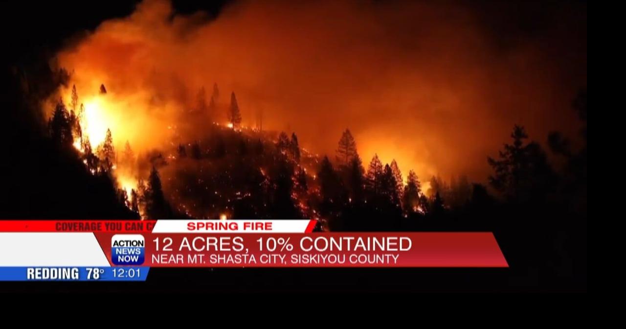 Evacuation warning in place for the Spring Fire burning near the City ...