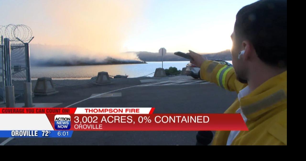 Firefighters continue to battle the Thompson Fire | Video ...