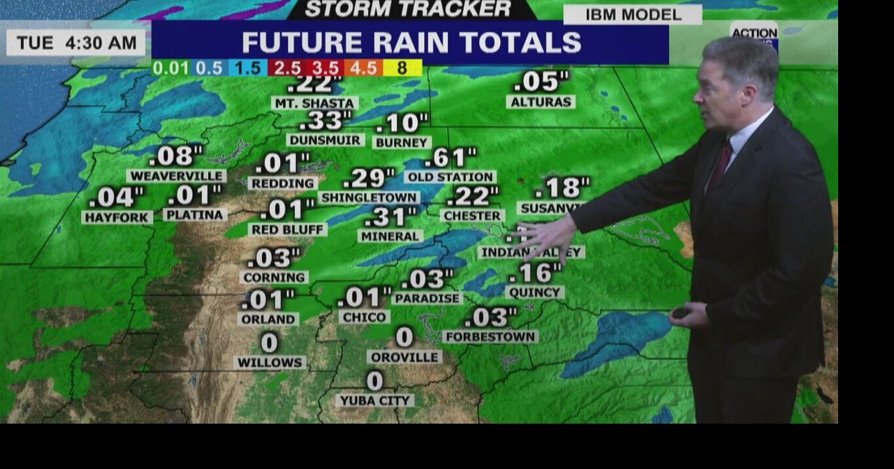 Storm Tracker Forecast - Showers Sunday Along With Gusty Wind And ...