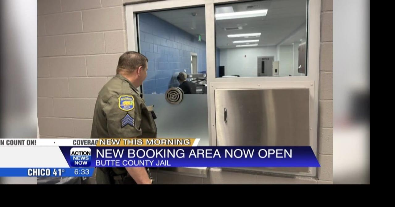 New booking area opens at Butte County Jail expansion | Video ...