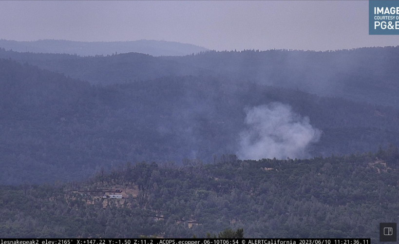 CAL FIRE firefighters contain fire burning outside Bangor | News ...