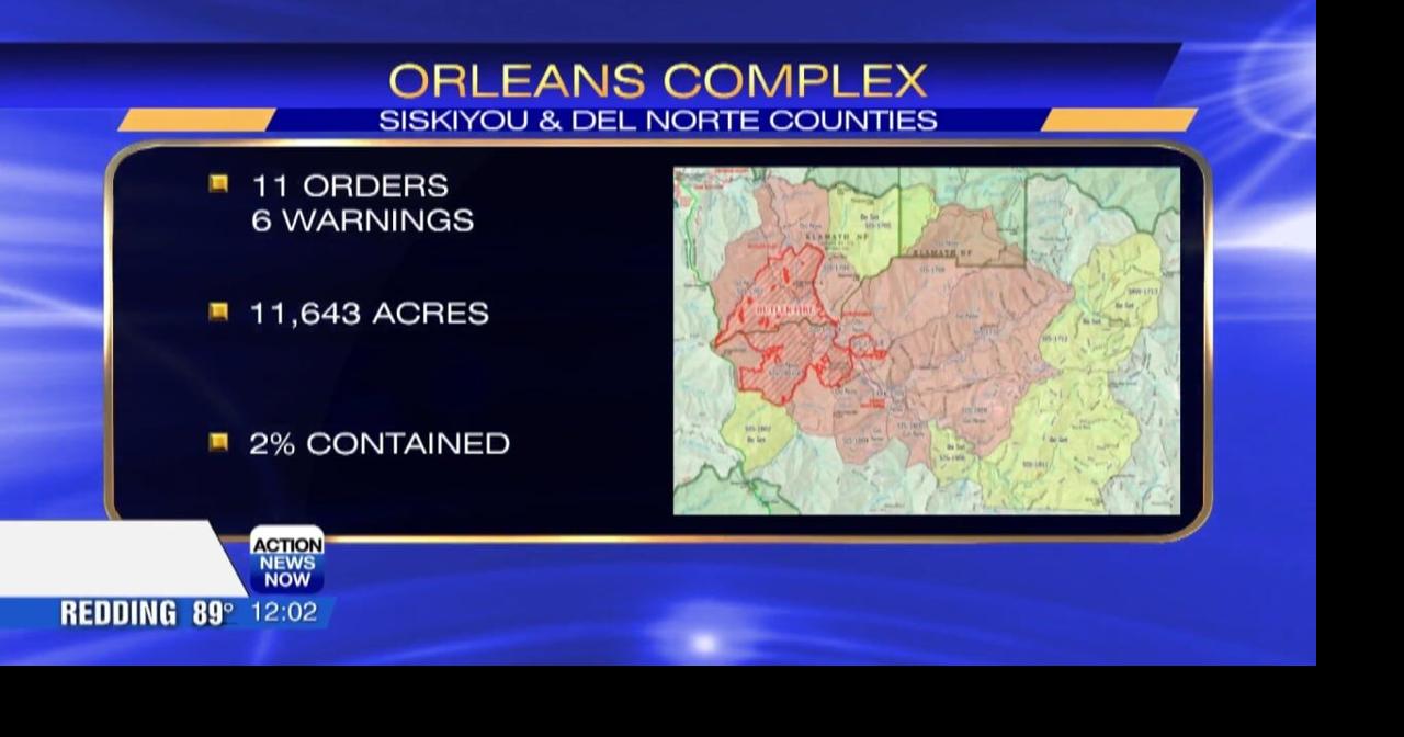 Orleans Complex: 10,949 acres burned, new evacuation orders as Butler ...