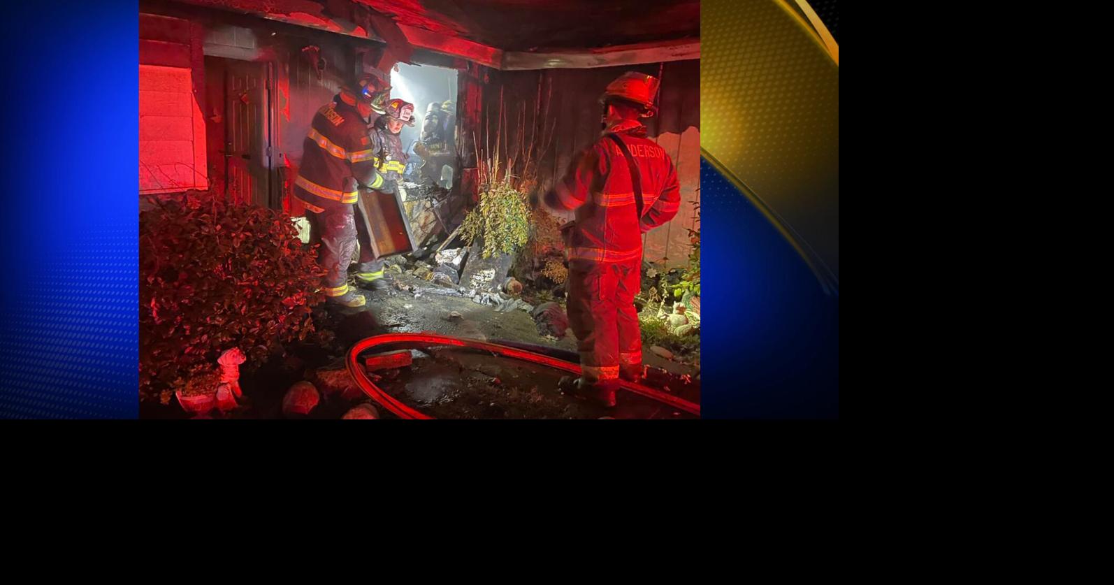 Crews extinguish structure fire in Anderson on Sunday | Local ...