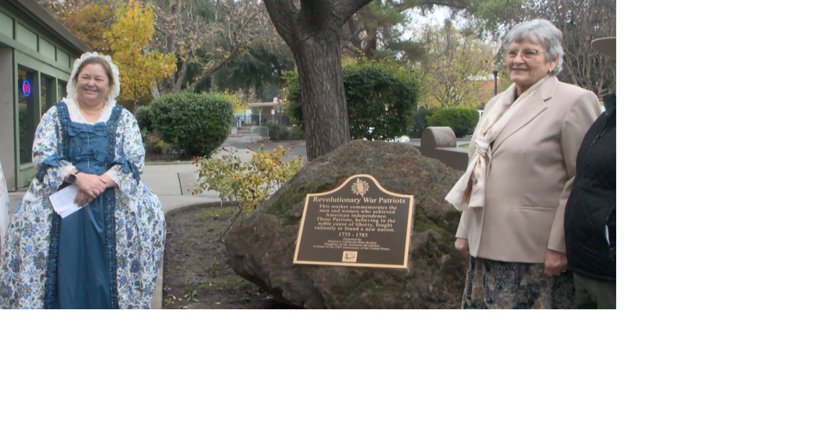 Daughters of the American Revolution hold special ceremony at Bidwell ...