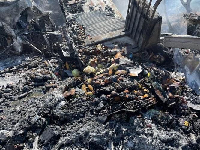 1 person dead in Highway 299 crash, fire burns over 33 acres | Fire ...