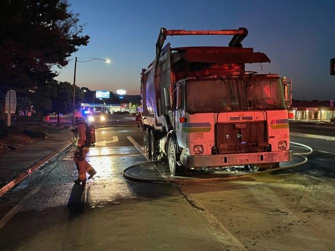 Recology truck fire contained near Oroville AM-PM | News ...