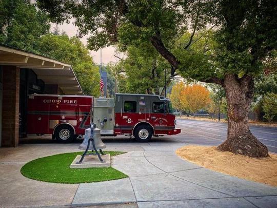 Chico Fire Department says that smoke in Chico is caused by large fires ...