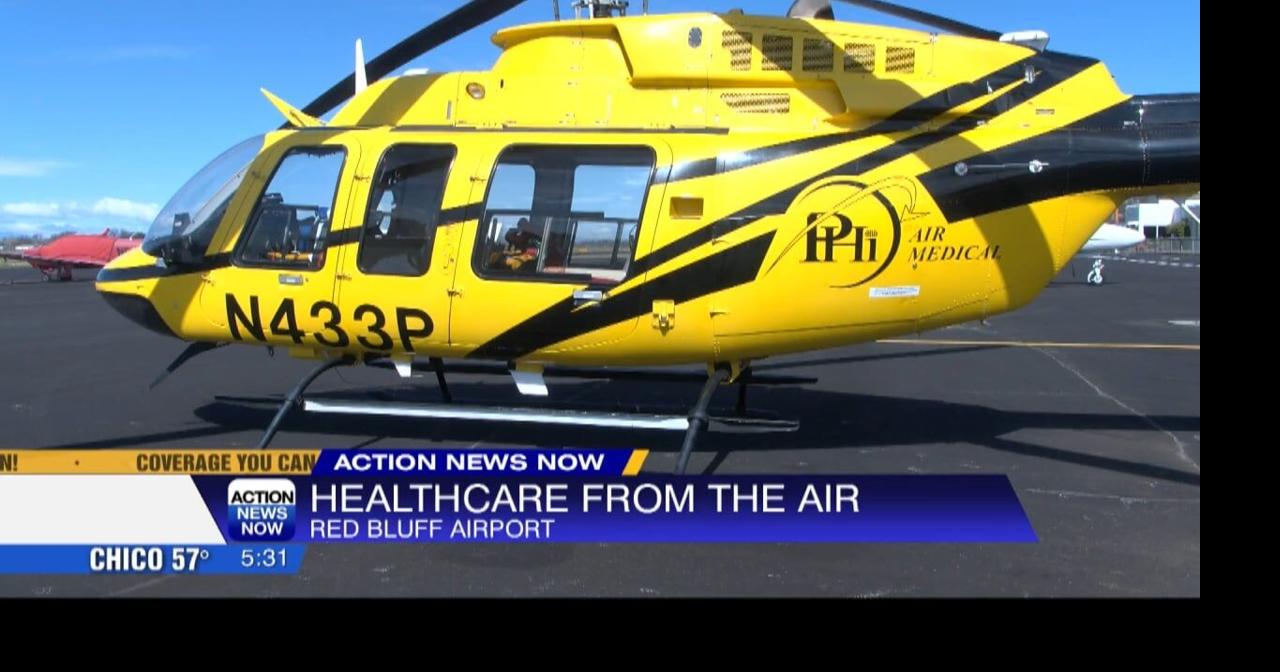 PHI Medical has unveiled its new helicopter at the Red Bluff Municipal ...
