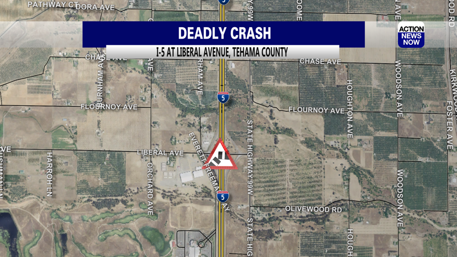 I-5 reopens in Tehama County after person was hit and killed Monday ...