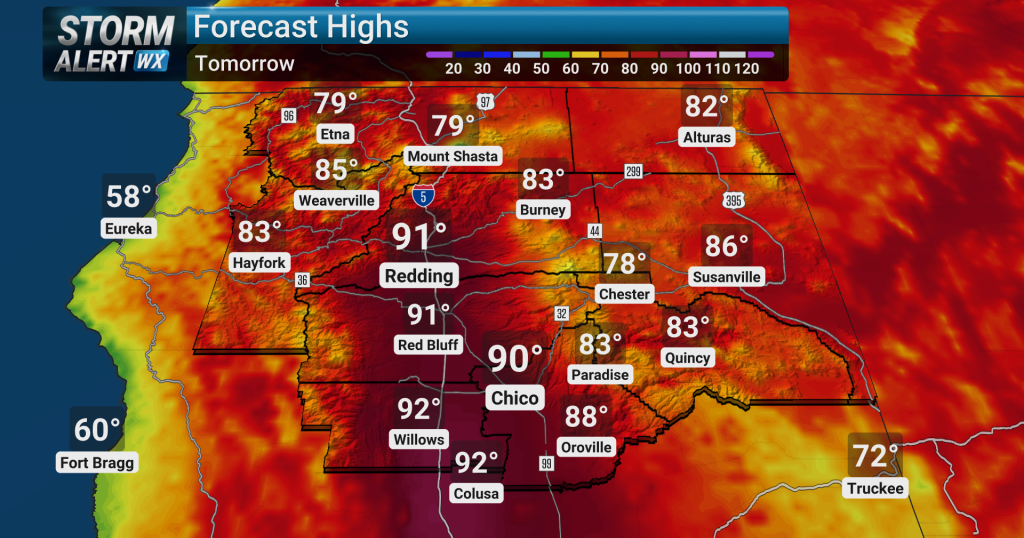 Cooling Trend, Fire Risk | Forecast | actionnewsnow.com