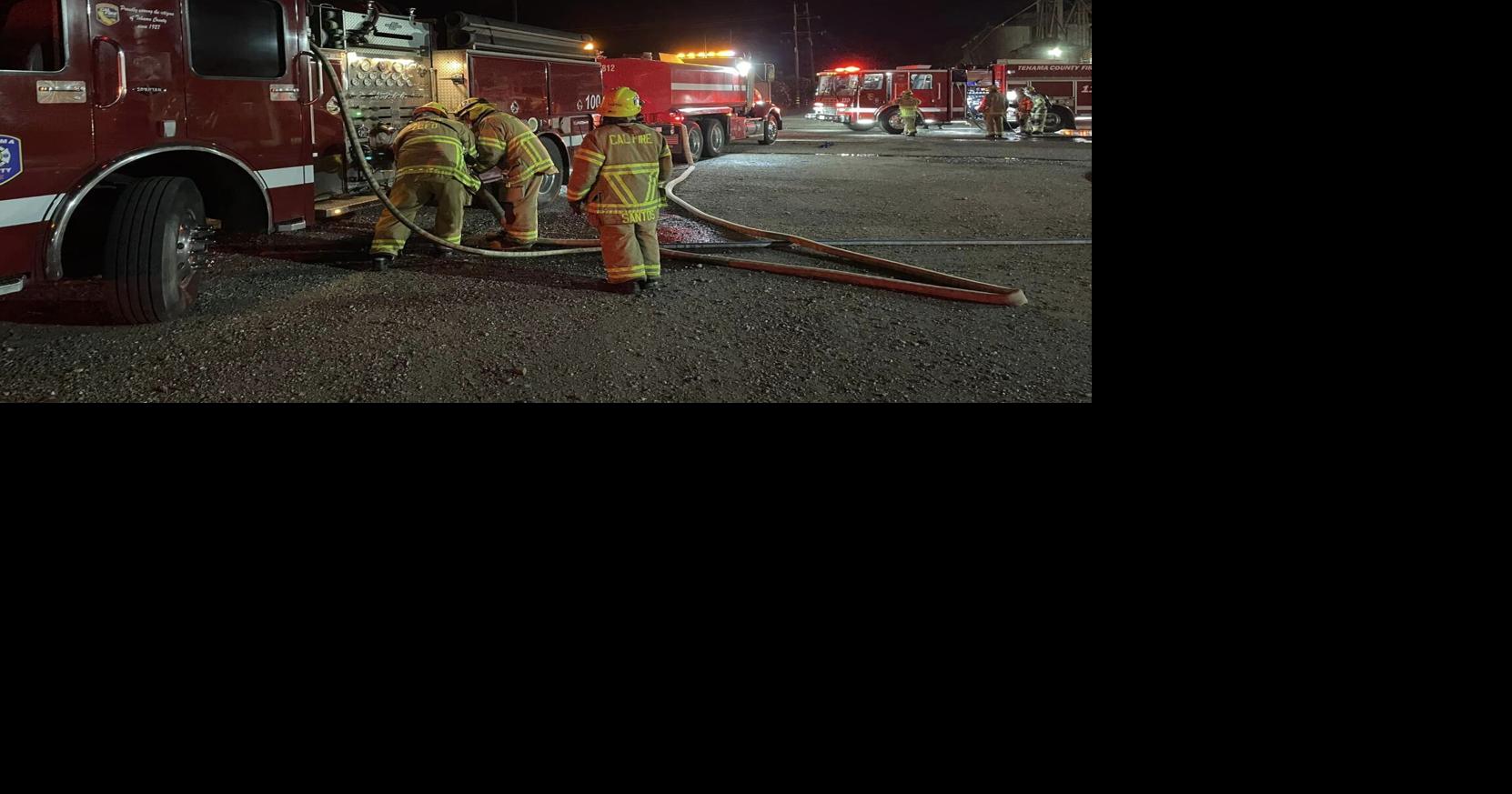 Agricultural fire held to one grain silo in Richfield by CAL FIRE ...