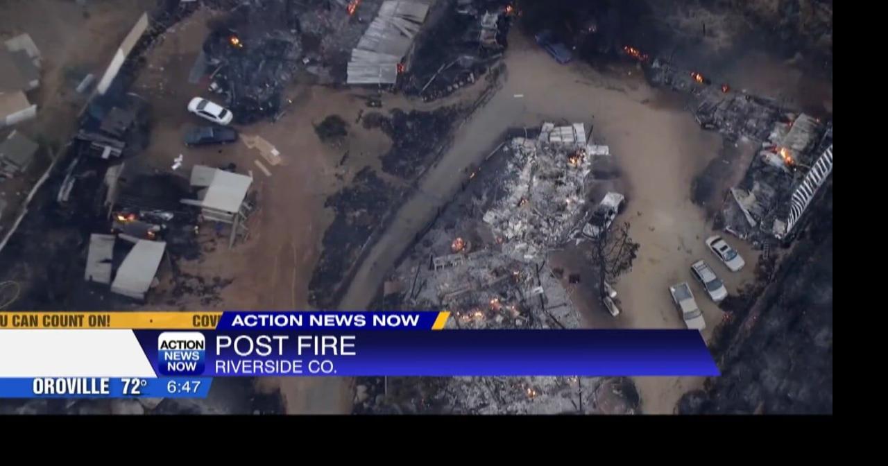 Evacuation orders issued for fire burning near Riverside County | Video | actionnewsnow.com