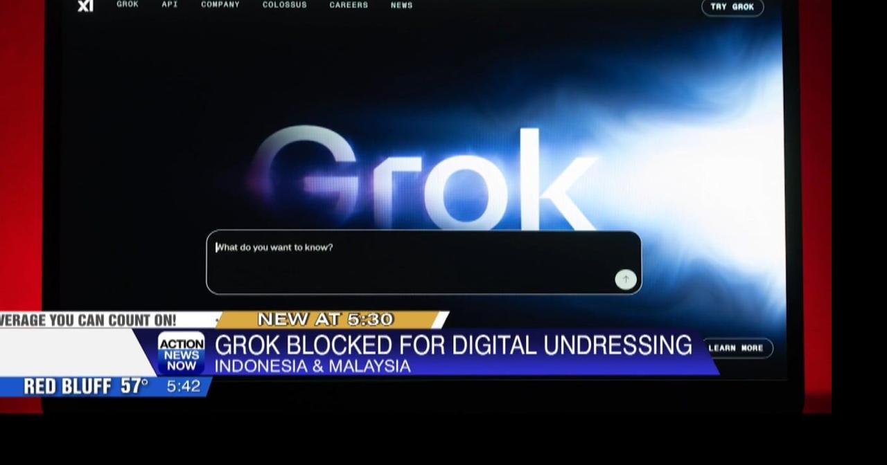 Indonesia and Malaysia block AI tool Grok over explicit images | Video ...