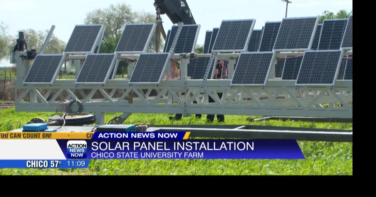 Chico State University Farm installs solar panels to help crop growth ...