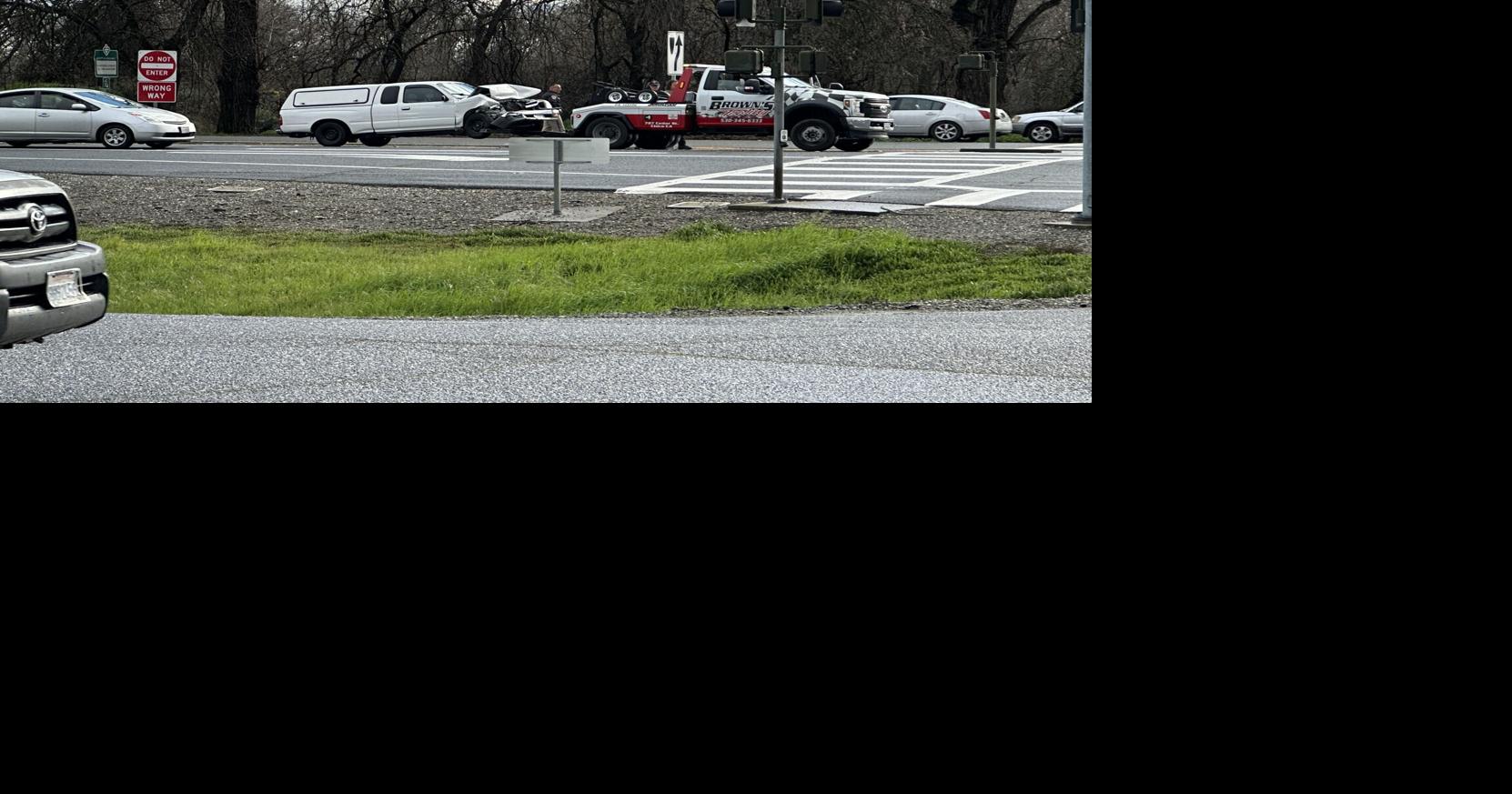 2 trucks crash on Highway 99 at Southgate Avenue | News | actionnewsnow.com
