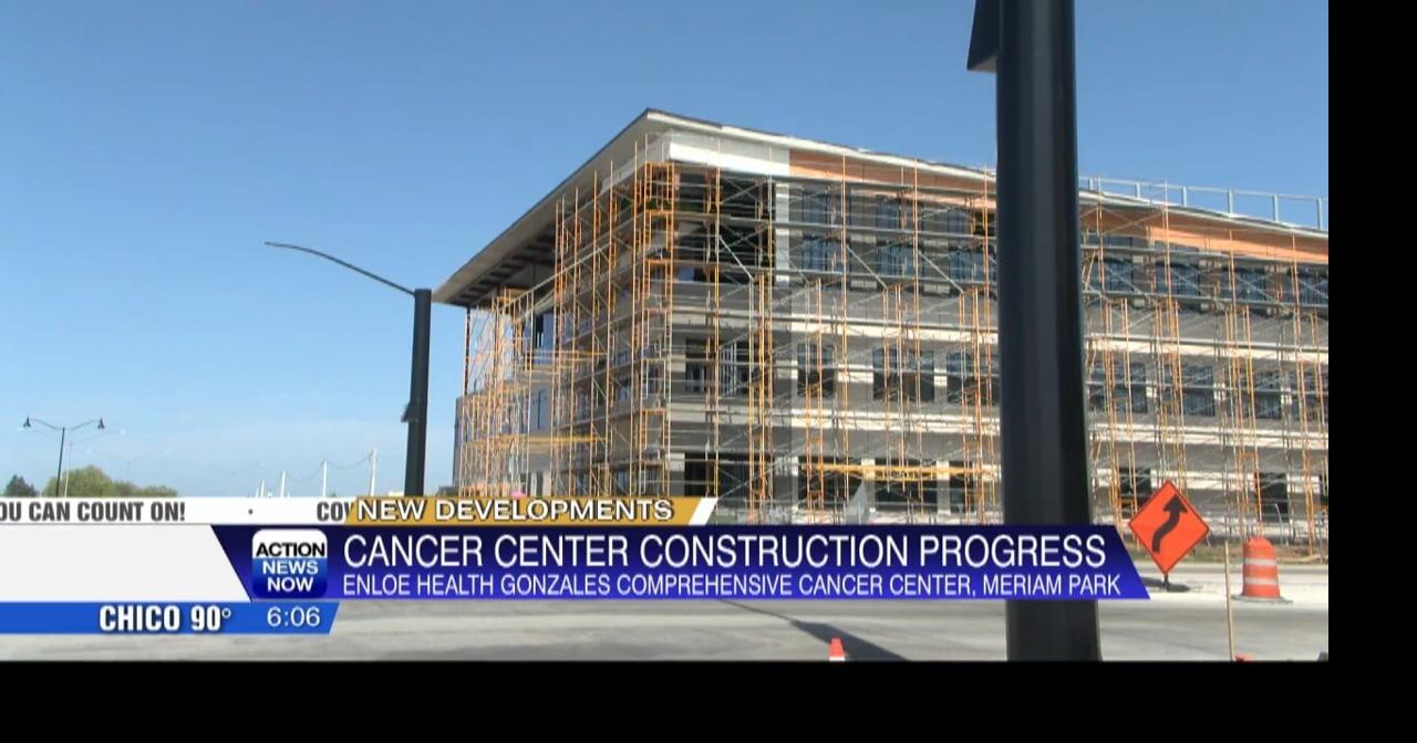 Construction on Enloe's Cancer Center partially continues despite stop ...