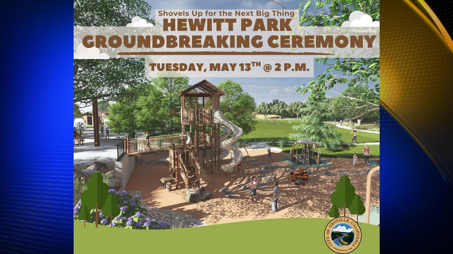 Groundbreaking ceremony for Hewitt Park Renovation Project taking place ...