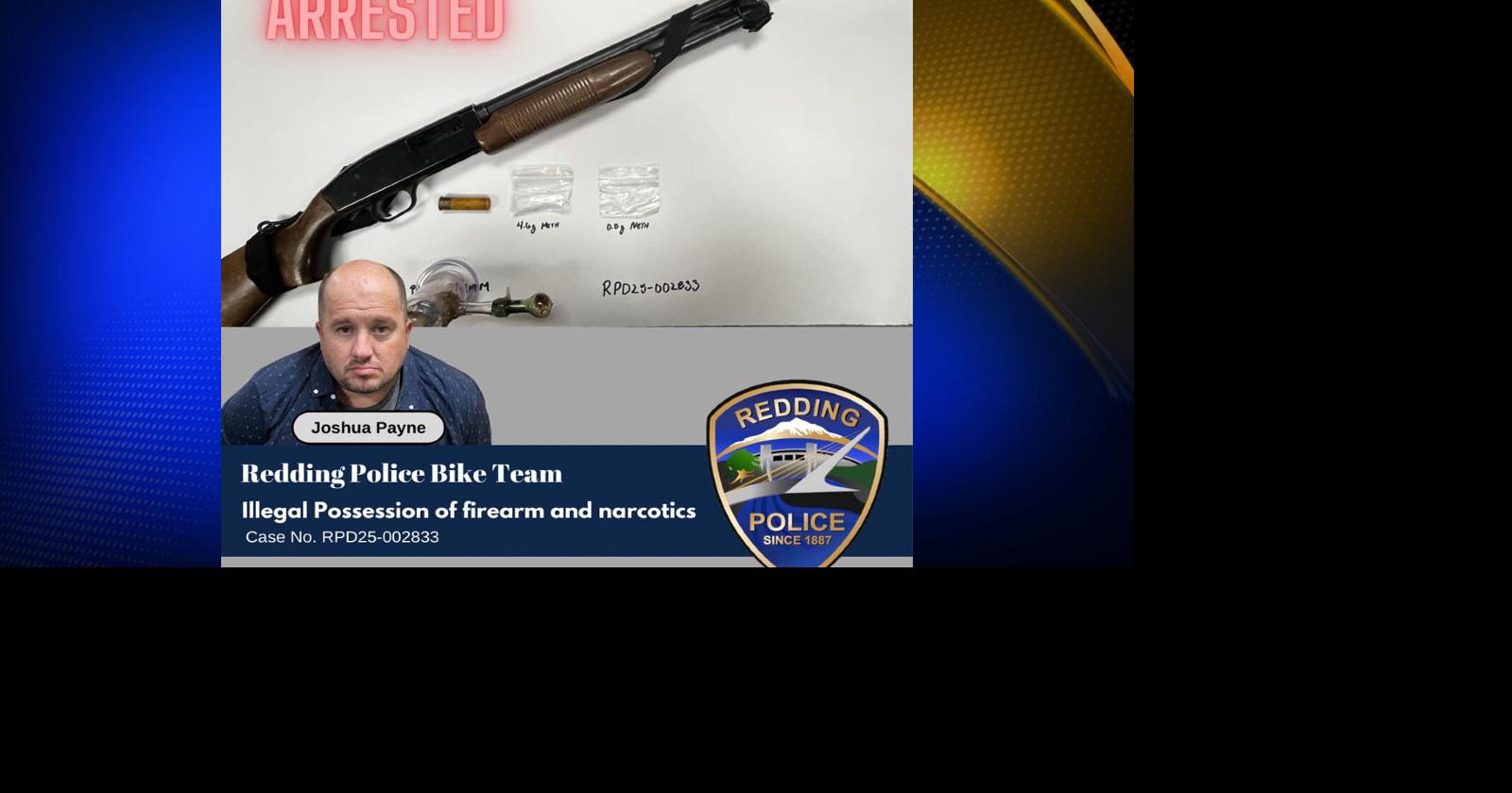 Redding Police arrest man after search leads to discovery of drugs ...