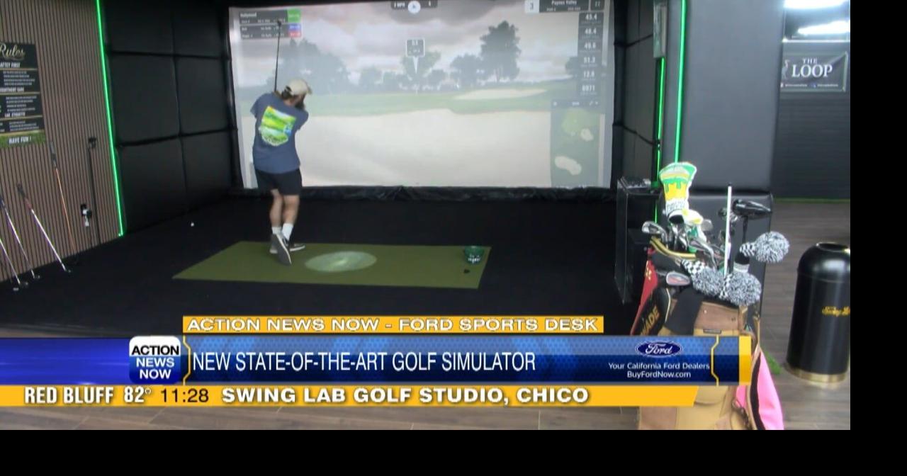 New golf-simulator 'Swing Lab Golf Studio' tees off in Chico. | Video ...
