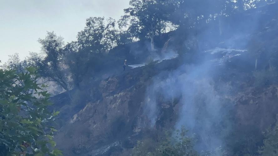 Incendio Centerville: 59 acres, 100% contenido | Telemundo ...