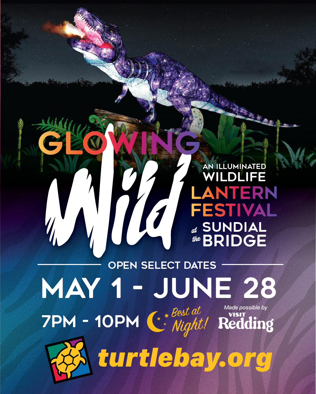 Turtle Bay Exploration Park to hold 3rd annual Glowing Wild Lantern ...