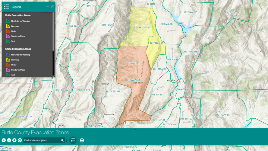 Evacuation order, warnings lifted for Center Fire near Magalia | News ...