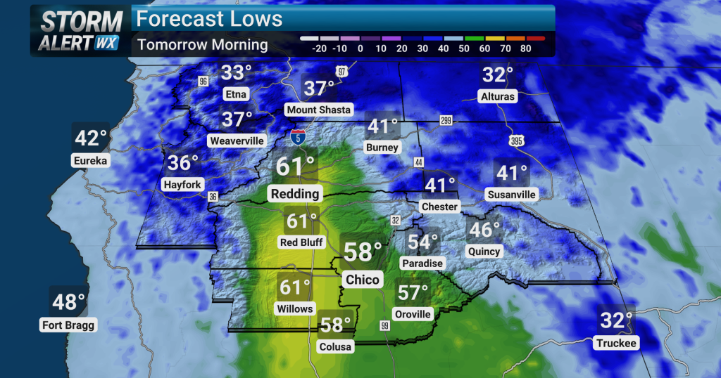 Cooler, then hot. Some Fire concerns. | Forecast | actionnewsnow.com