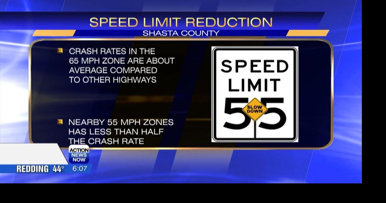 Highway 44 speed limit drops to 55 mph through Palo Cedro | Video ...