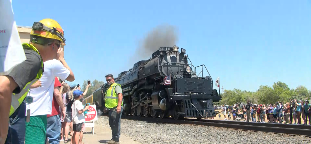 Union Pacific's Big Boy Locomotive made its way through Oroville | News ...