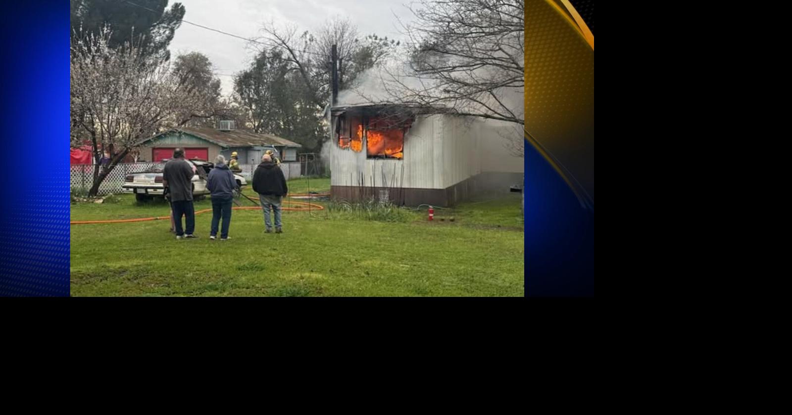 CAL FIRE contains mobile home fire on Custer Lane in Palermo | News ...