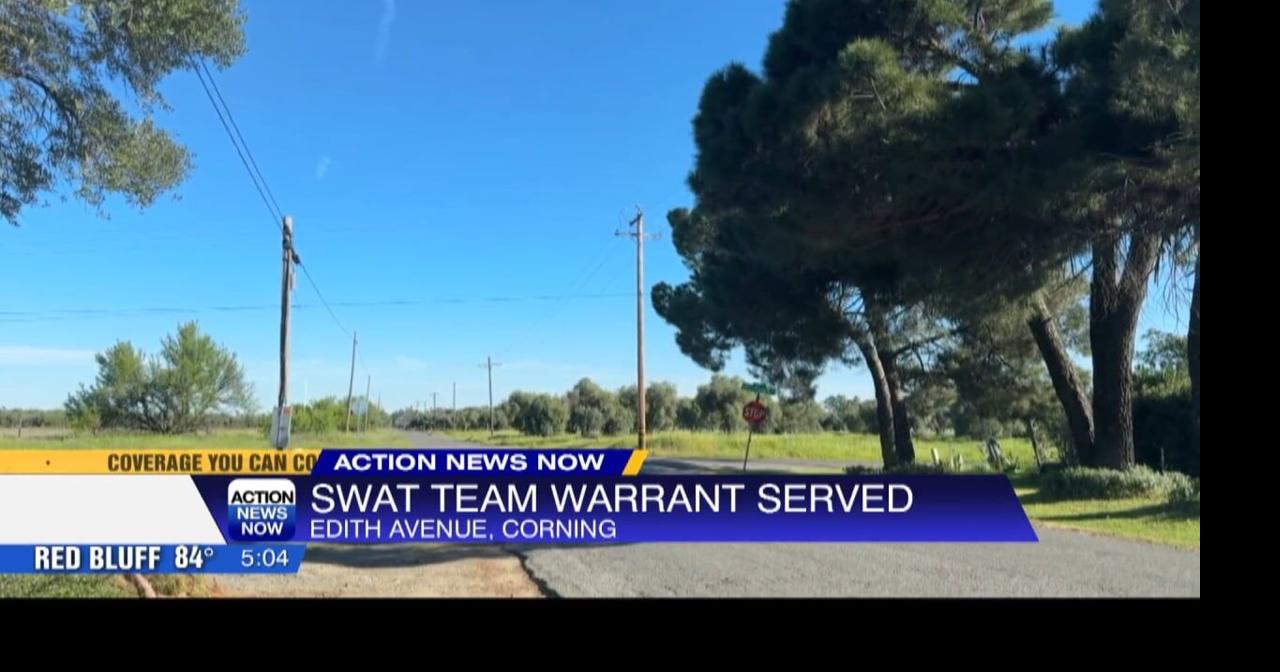 Law enforcement serve search warrant in Corning | Video | actionnewsnow.com