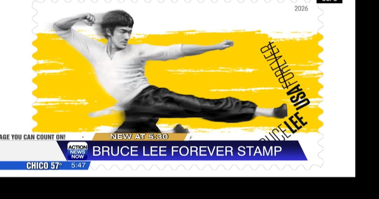 USPS releases Bruce Lee stamp celebrating martial arts icon | Video ...