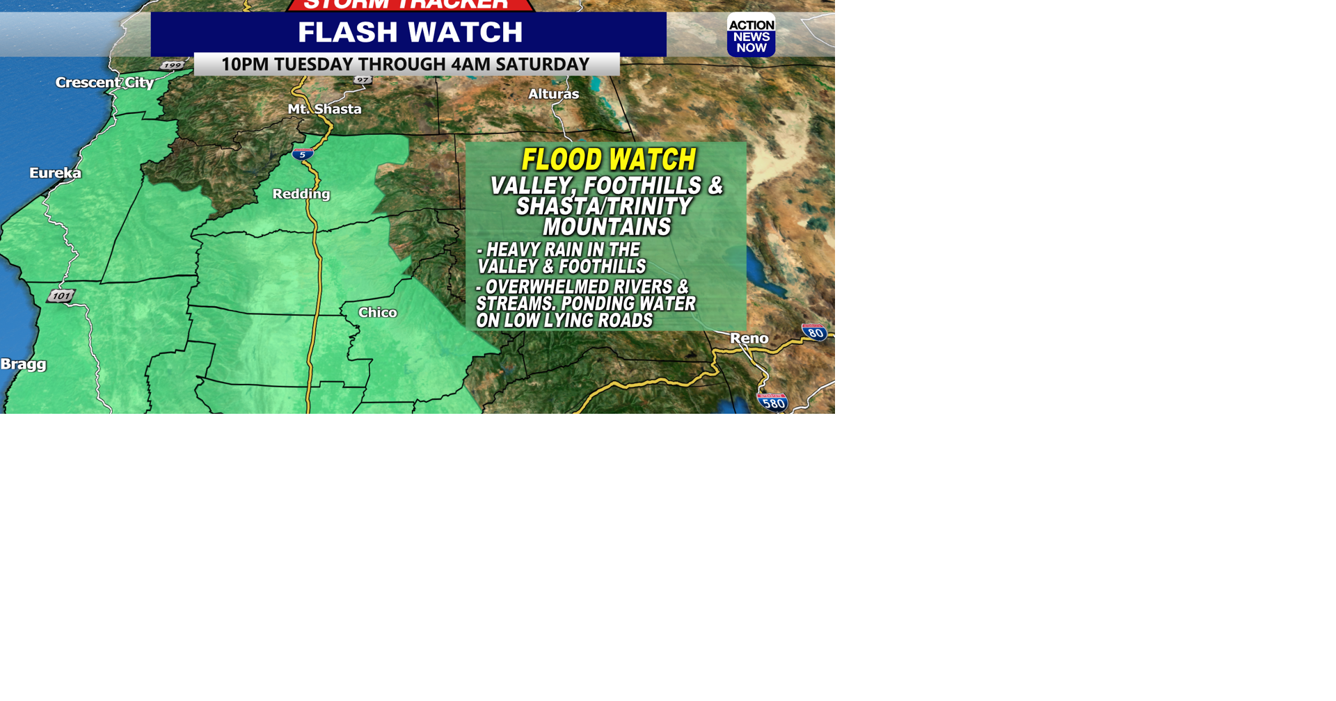 Flood Watch issued for Chico and surrounding areas | Butte County ...