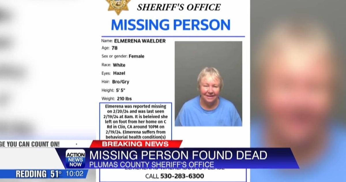 Missing At Risk Woman Was Found Dead In Plumas County Video