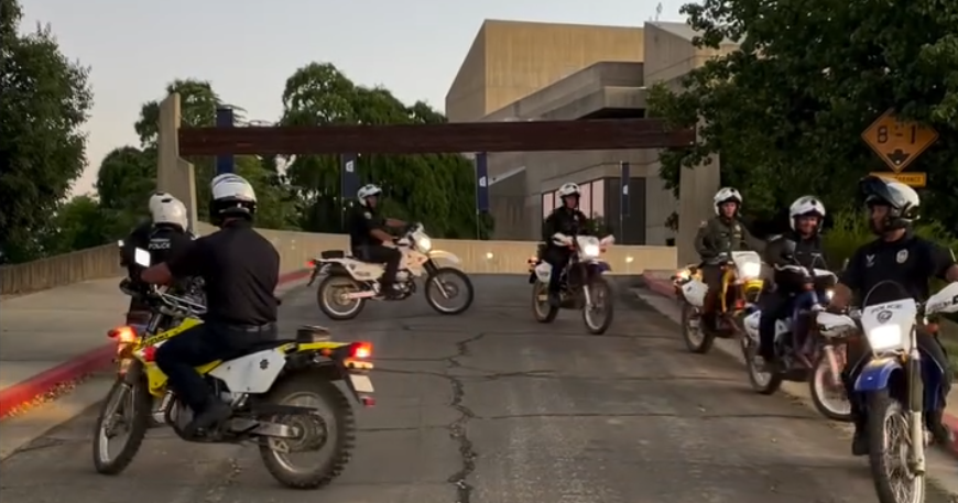 Redding officers conduct dual-sport motorcycle training | News ...