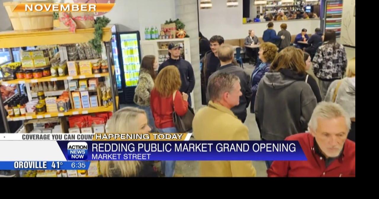 Local vendors and jobs boost Redding's new market opening | Video ...