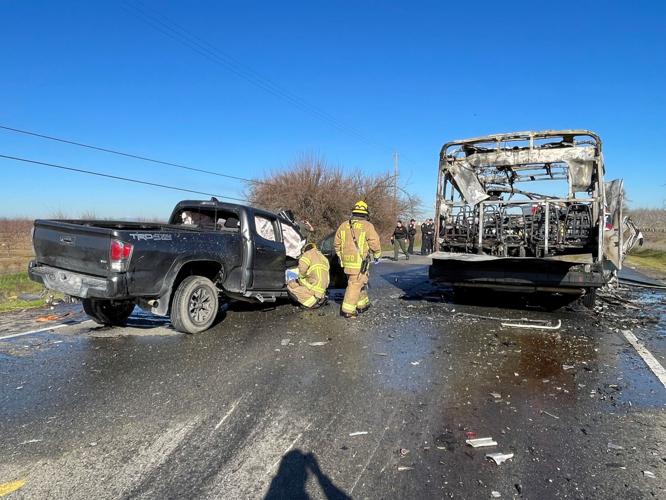 Six killed, one air-lifted with major injuries after fatal head-on ...