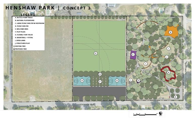 Chico's Henshaw Park designs open for public feedback, input until June ...